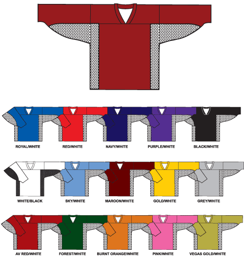Elite Practice Hockey Jerseys, By Tough Jersey